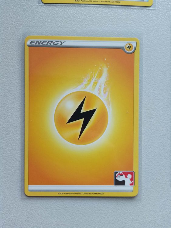 Lightning Energy - Pokemon TCG Prize Pack Stamp Stempel (Gebraucht) in ...