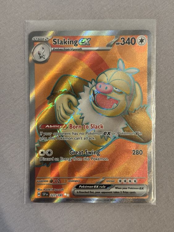 Pokémon Slaking ex 227/191 Surging Sparks | Kaufen auf Ricardo