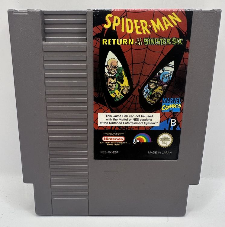 Nes, Game, Spider-Man - Return of the Sinister Six | Kaufen auf Ricardo