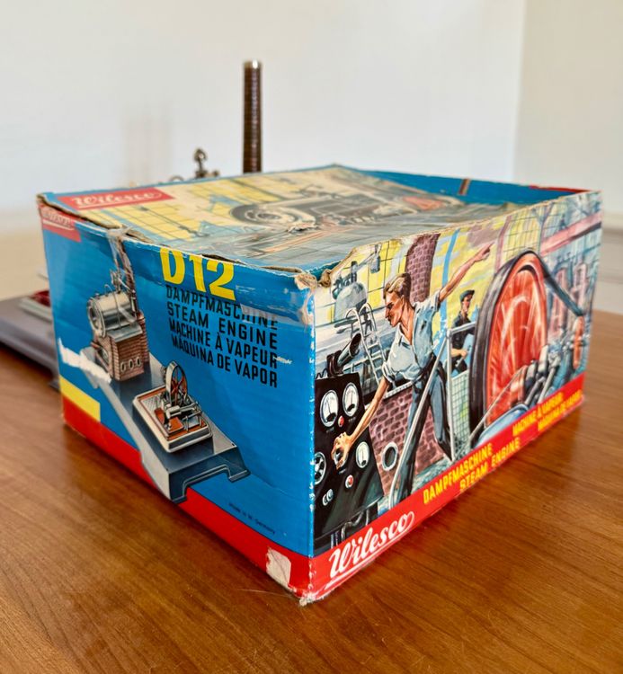 Wilesco D12 Modell Dampfmaschine mit Original Verpackung (Gebraucht) in Zürich für CHF 90 – mit ...