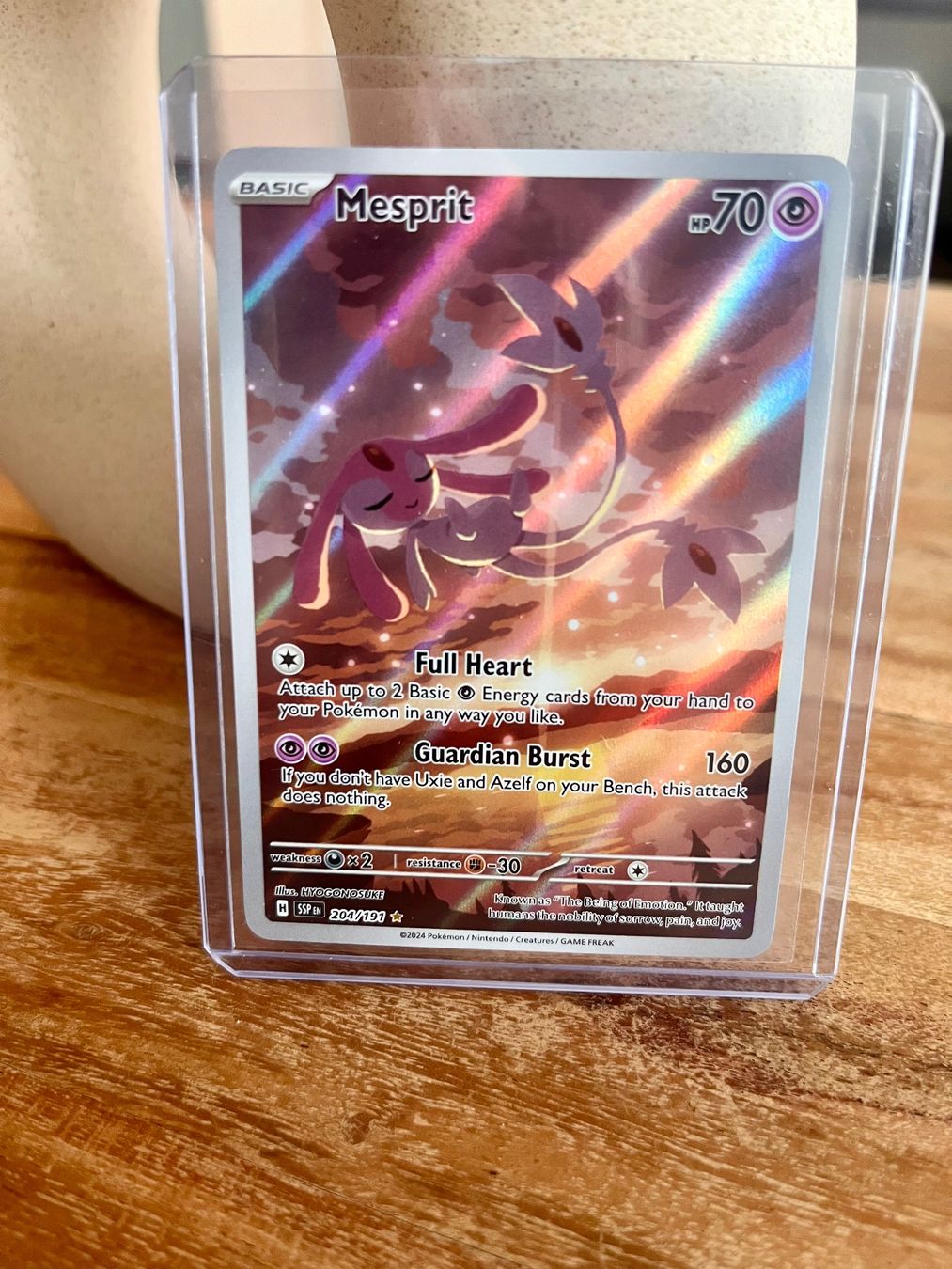 Pokemon - mesprit 204/191 aus Surging Sparks EN (Gebraucht) in ...