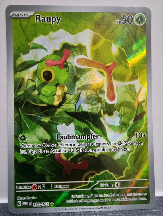 Pokémon 151 Raupy 172/165 DE (Neu (gemäss Beschreibung)) in Roggwil BE ...