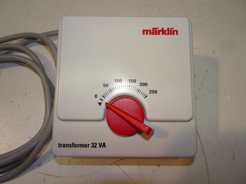 Märklin Transformer Trafo Fahrtransformator 32 VA 6647 (Gebraucht) in ...