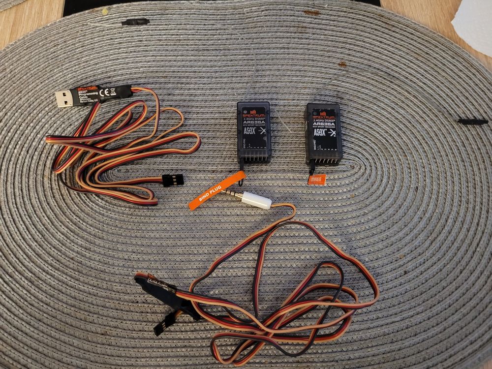 Spektrum AR636A AS3X, inkl. 2x Prog. Kabel, Audio und AS3X (Gebraucht ...