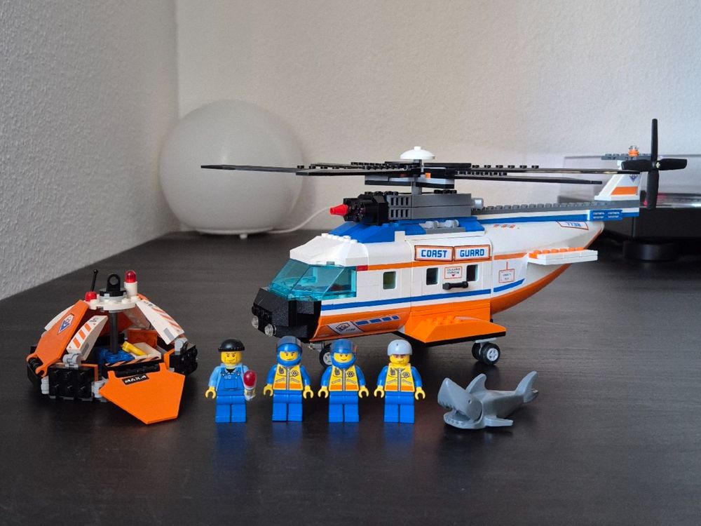 Lego City - 7738 Coast Guard Helicopter & Life Raft (Gebraucht) in ...