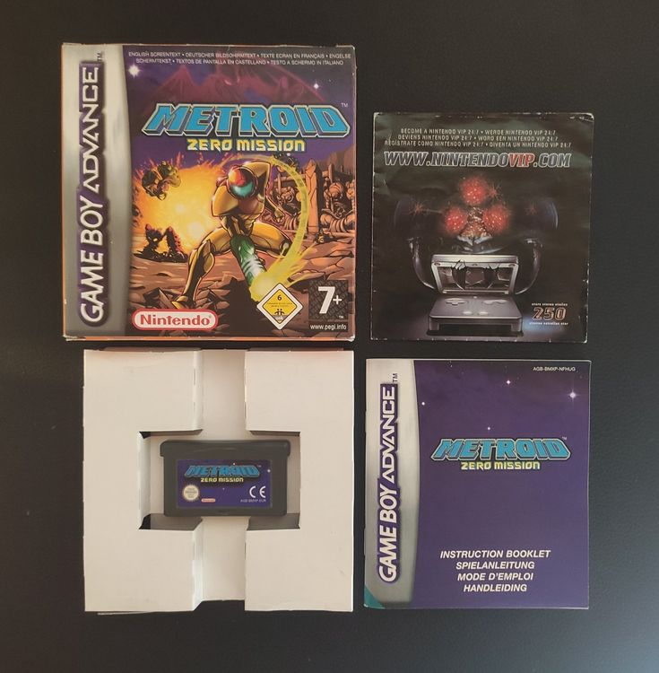 Metroid Zero Mission Nintendo Gameboy Advance (Gebraucht) in Genève für ...