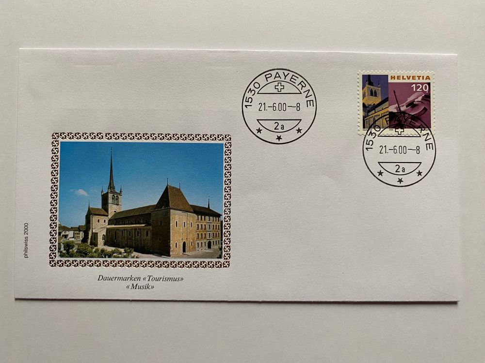 4 FDC Dauermarken Tourismus 2000 (Ortsn.) (Neu (gemäss Beschreibung)) in Kirchenthurnen für CHF ...