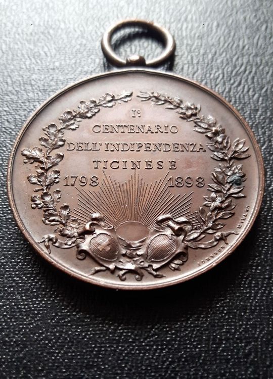 1° CENTENARIO DELL' INDIP. TICINO 1898 | Kaufen auf Ricardo