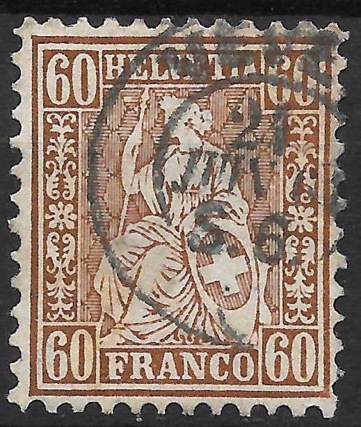 Helvetie Assise No 35 SBK frs. 270.- (Gebraucht) in St-Saphorin-Lavaux ...