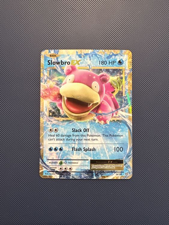 Pokemon Slowbro EX Fullart 2016 Seltene Karte Top Zustand | Kaufen auf ...