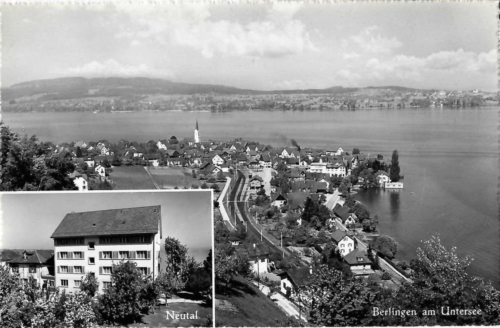 Berlingen TG Neutal 2 Bildk Flugaufn. Nr.1569 , 1950 (Gebraucht) in ...