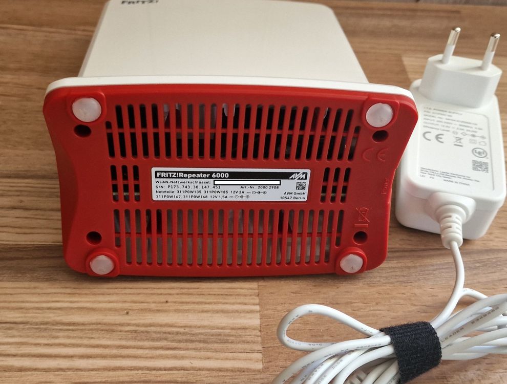 AVM FRITZ!Repeater 6000 / 2400 Mbit/s, 1200 Mbit/s | Kaufen auf Ricardo