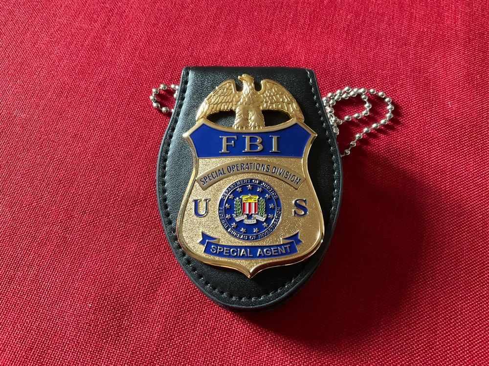 FBI Special Agent Abzeichen - Sammlerstück Replik (Neu (gemäss ...