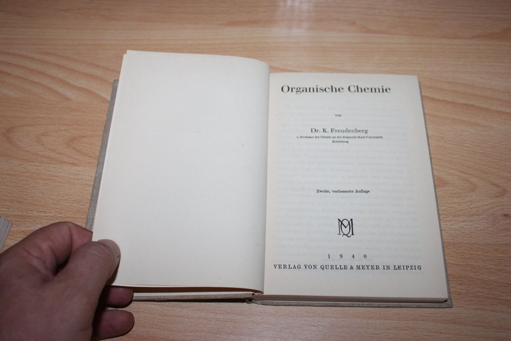 Organische Chemie - Karl Freudenberg (Gebraucht) in Hilgert für CHF 20 ...