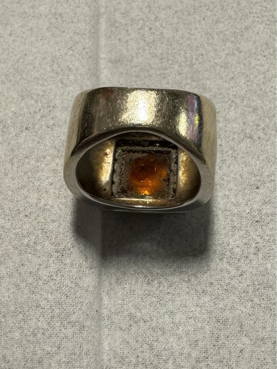 Gold Ring 750 Karat CRISO ( 9.3 Gram mit Stein ) | Kaufen auf Ricardo