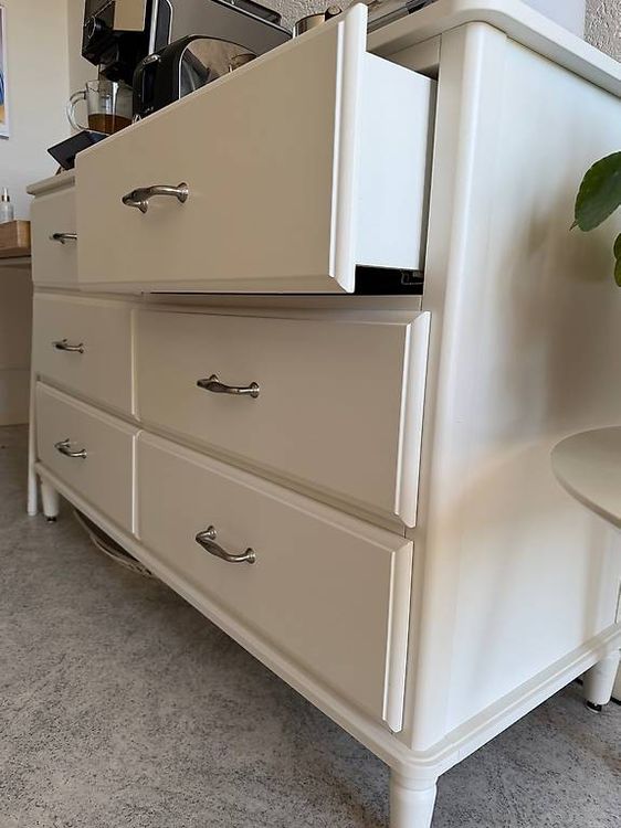 Elegantes Kommode Weiss Gebraucht Fotos