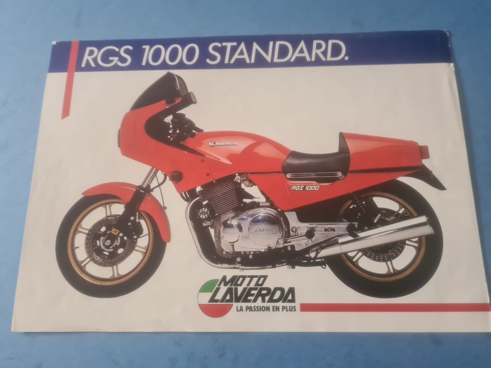 LAVERDA 1000 RGS PROSPEKT OLDTIMER VINTAGE RARE (Gebraucht) in Bellevue ...