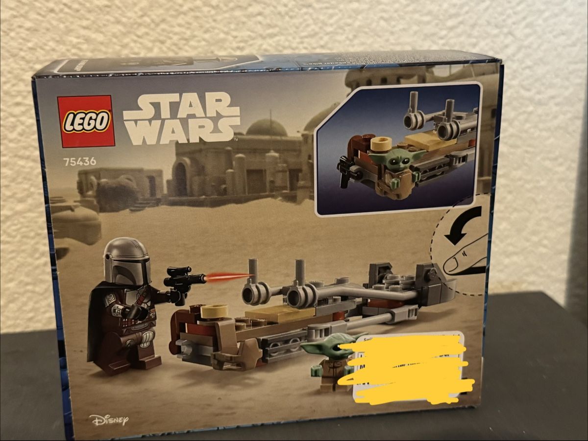 Lego Star Wars 75436 The Mandalorian & Grogu s Speeder Bike (Neu und ...