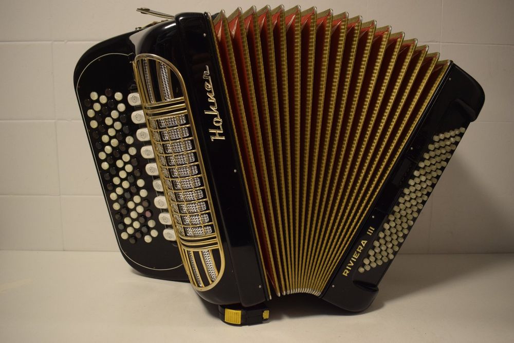 Akkordeon diatonisch Hohner Riviera III | Kaufen auf Ricardo