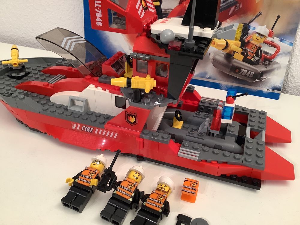 Lego City Feuerwehrschiff 7046 von 2004 | Kaufen auf Ricardo