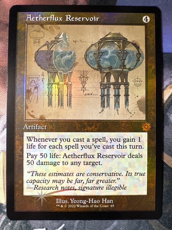 Aetherflux Reservoir FOIL #65 Retro Frame Artifacts (Neu (gemäss ...