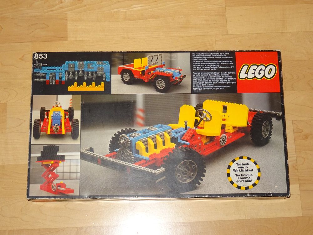 Lego Technic 853 Auto Chassis | Kaufen auf Ricardo