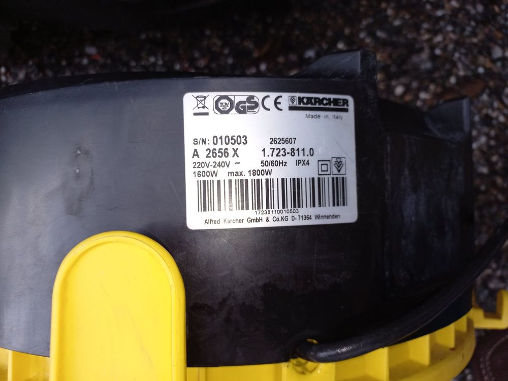 Kärcher A2656 Industriesauger mit Wagen (Gebraucht) in Zihlschlacht für ...