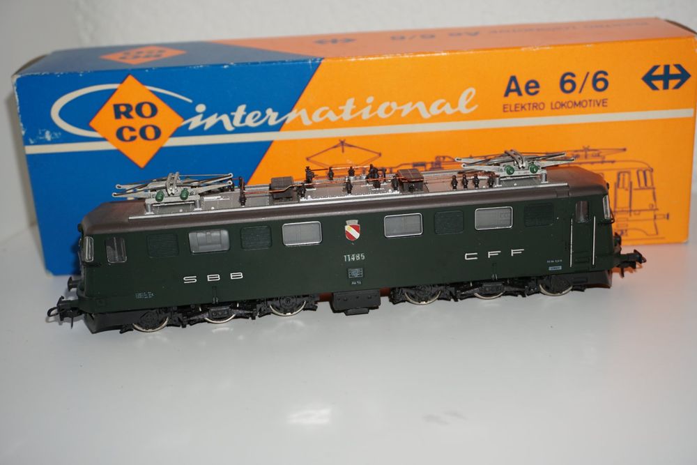 Roco 4195 - SBB Ae 6/6 Thun grün Elektrolok H0/DC (Gebraucht) in Matten b. Interl für CHF 84 ...