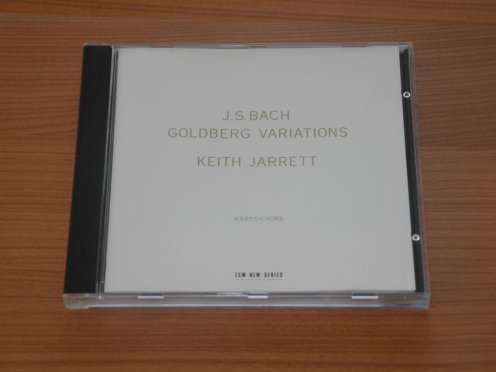 BACH: GOLDBERG VARIATIONEN - KEITH JARRETT - ECM (Neu (gemäss ...