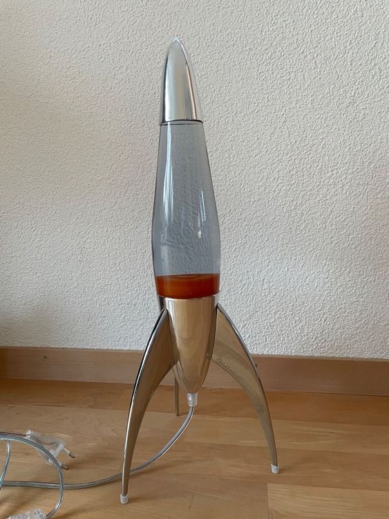 Mathmos Telstar Lavalampe Violett mit Rot Lava | Kaufen auf Ricardo