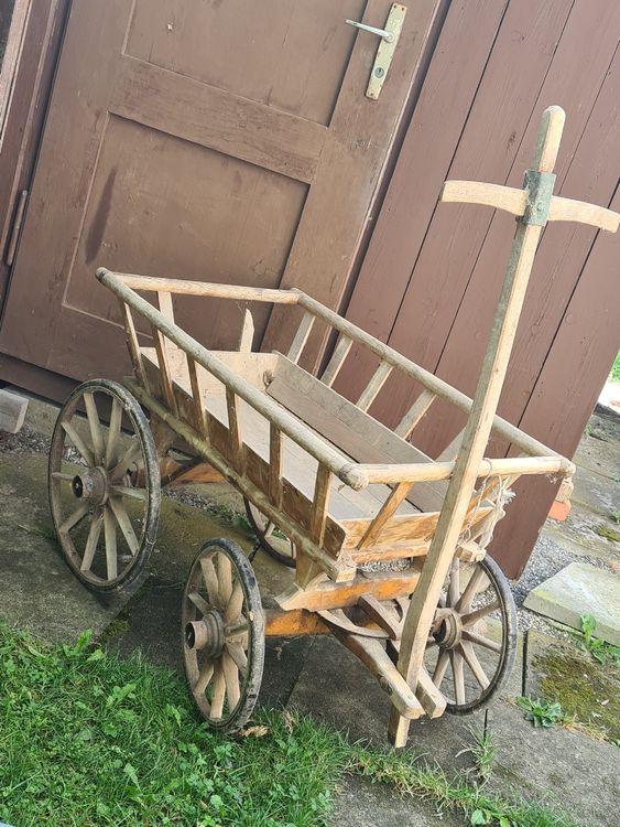 uralter/ antiker Leiterwagen/ Bollerwagen/ Handkarren (Gebraucht) in ...