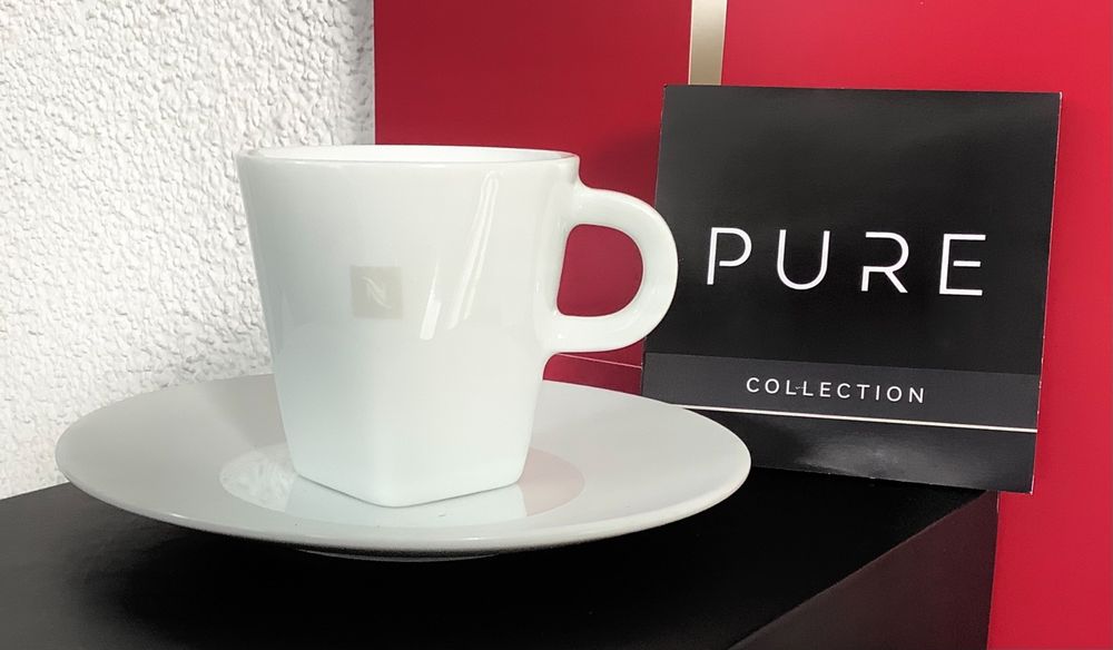 Nespresso Tasse Espresso Cups 2er Set PURE COLLECTION Karton | Kaufen ...