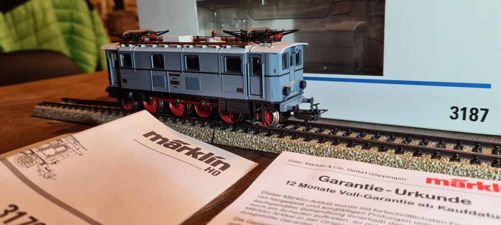 Märklin Elektrolokomotive - Artikelnummer 3187 (Neu (gemäss ...