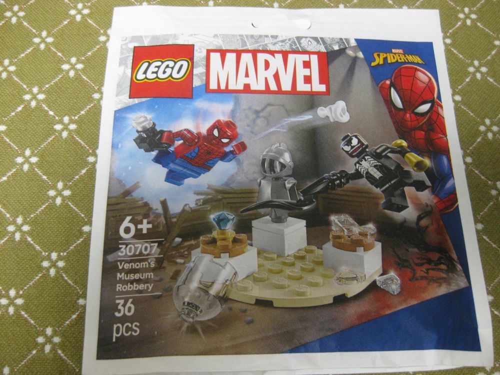 LEGO MARVEL 30707 Spiderman+Venoms Polybag Erweiterung-Set (Neu und ...