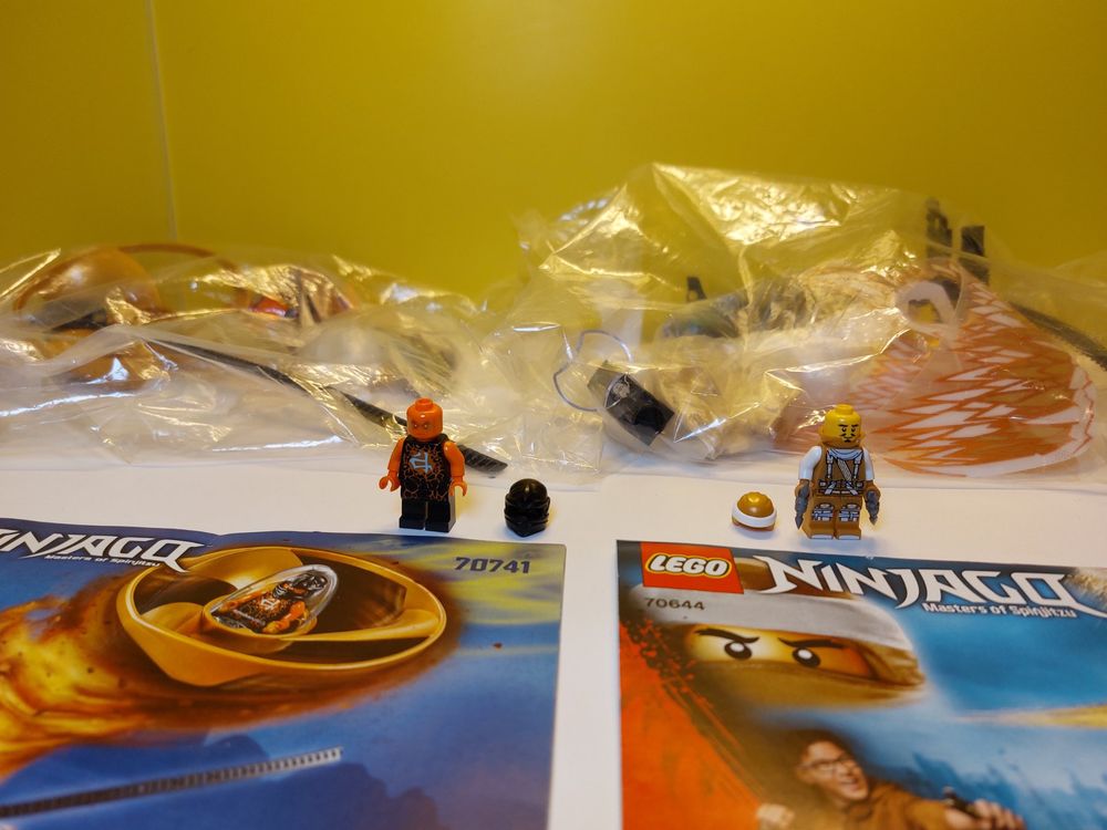 LEGO NINJAGO 70644 Golden Dragon und 70741 Cole Flieger | Kaufen auf ...