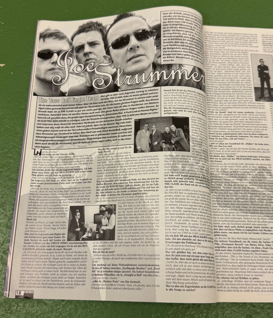 Ox Fanzine #44 mit Joe Stummer (The Clash), Henry Rollins (Gebraucht ...