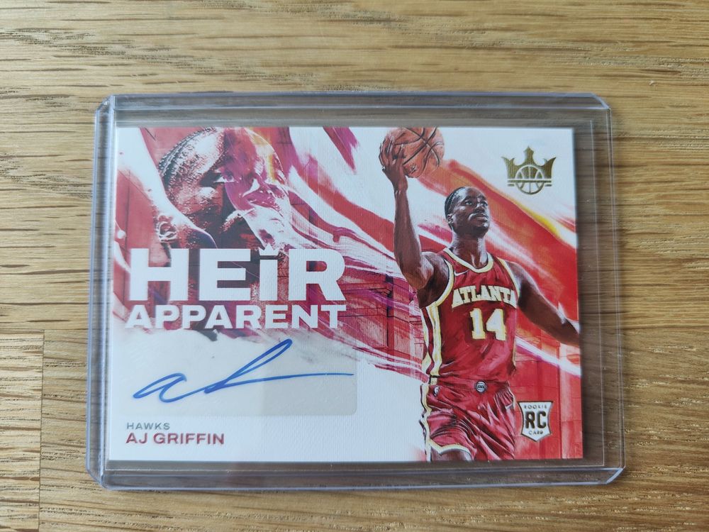 AJ Griffin Atlanta Hawks Rookie Autogramm NBA Panini (Gebraucht) in ...