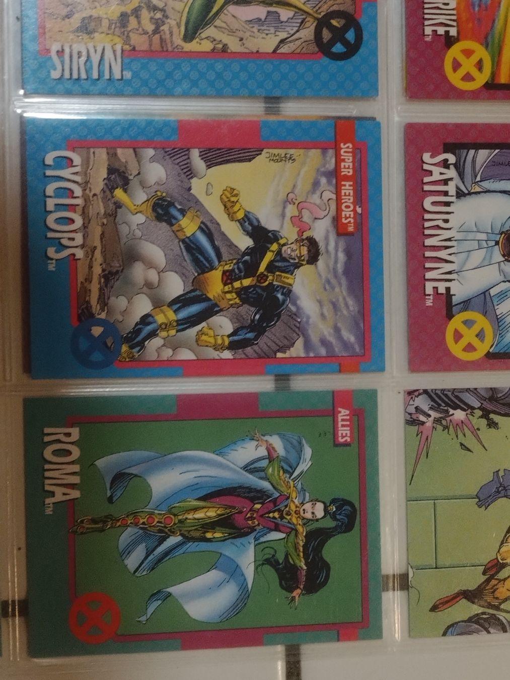 Cartes X-Men Marvel Super Heroes impel 90's (D'occasion) à Farvagny-le ...