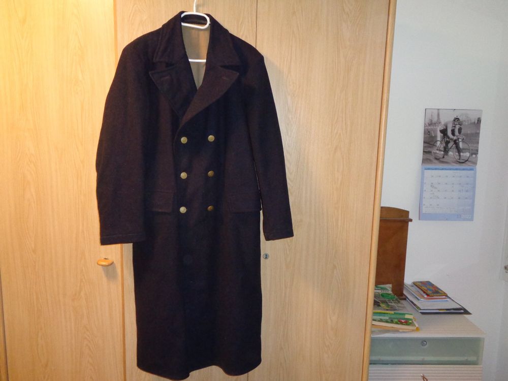 Uniform - Mantel (blauer Stoff) (Gebraucht) in Schindellegi für CHF 10 ...