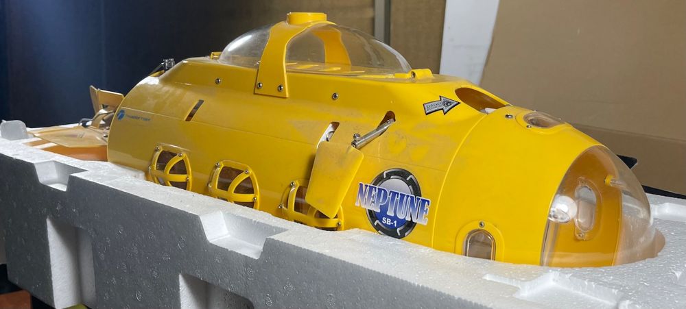 Vintage U-Boot Neptune RTR Thunder Tiger 5220-F03SA2 (Gebraucht) in ...