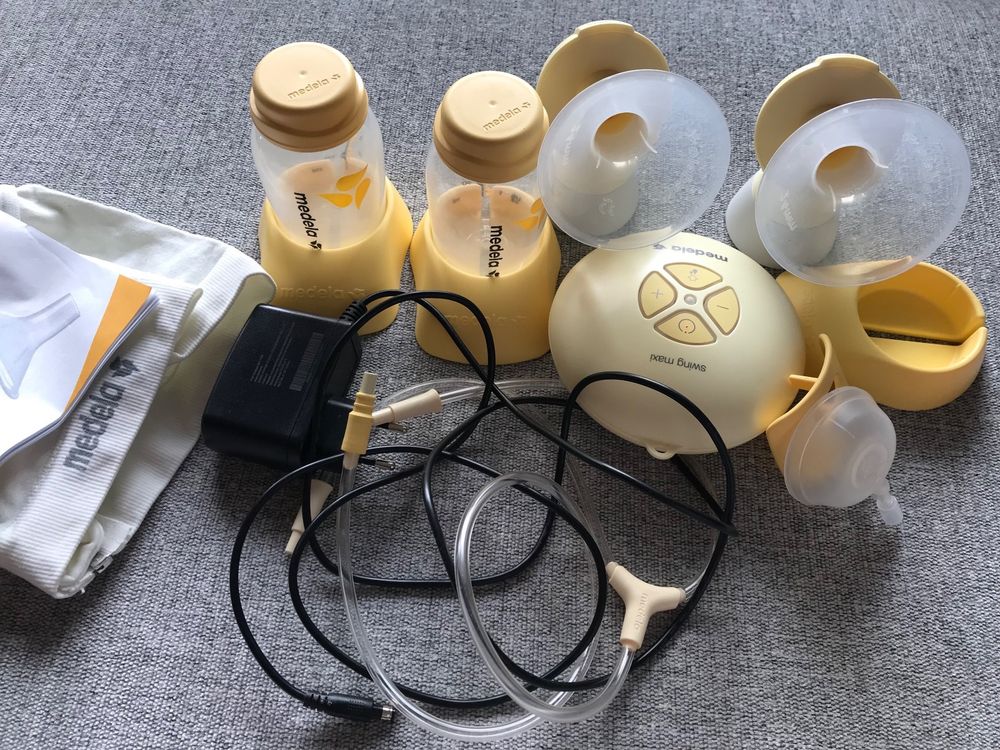 Medela swing maxi Doppel Milchpumpe elektrisch (Gebraucht) in Winterthur für CHF 35 – mit ...