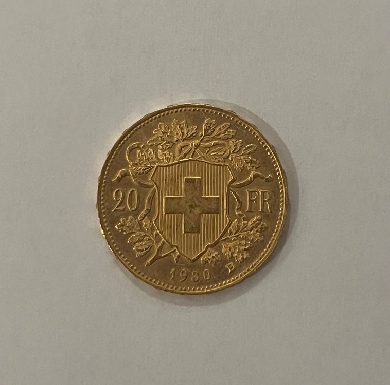 Goldvreneli 20 | Kaufen auf Ricardo