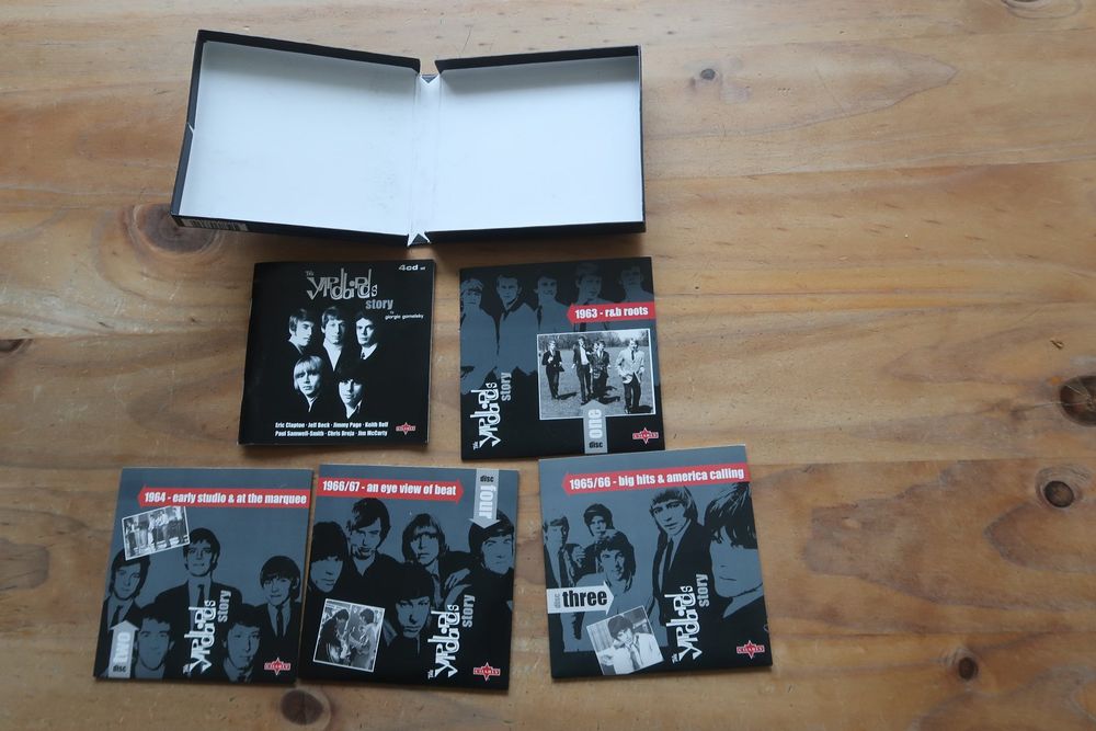 THE YARDBIRDS STORY - ERIC CLAPTON JEFF BECK JIMMY - 4x CDs (Gebraucht ...