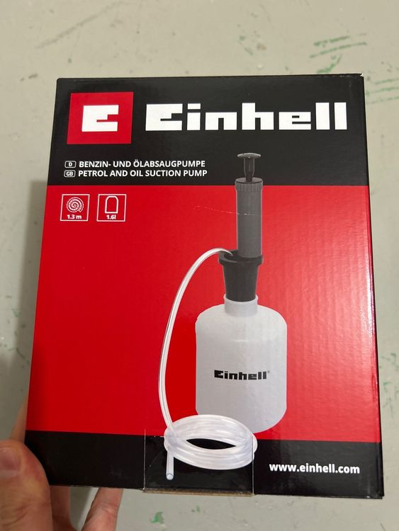 Benzinpumpe Ölabsaugpumpe Benzinabsaugpumpe Einhell | Kaufen auf Ricardo