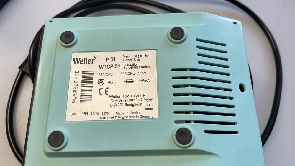 Weller Lötstation WTCP 51, 55 W, 370 °C, 70 s (Gebraucht) in ...