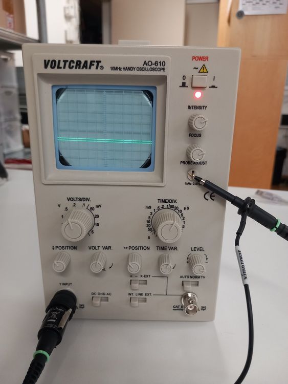 Oscilloscope Voltcraft AO-610 10MHZ , casi-neuf (Gebraucht) in corcelles-sur-chavornay für CHF ...