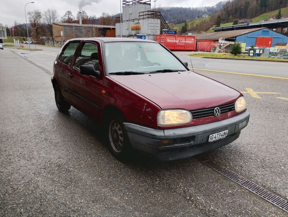 VW Golf 3 1995 (fährt super) (Gebraucht) in Lichtensteig für CHF 300 ...