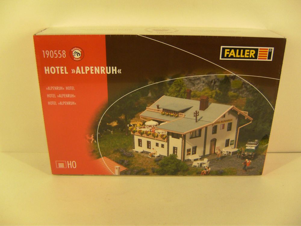 Faller H0 190558 Hotel " Alpenruh" (Neu und originalverpackt) in ...