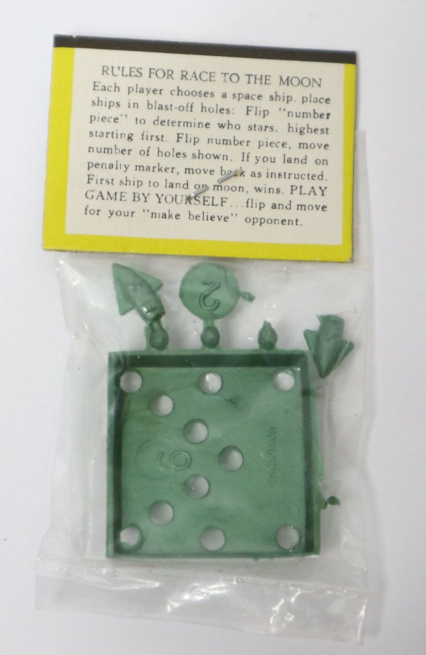 Mini Spiel Race to the Moon, made in Hong-Kong (Neu und ...