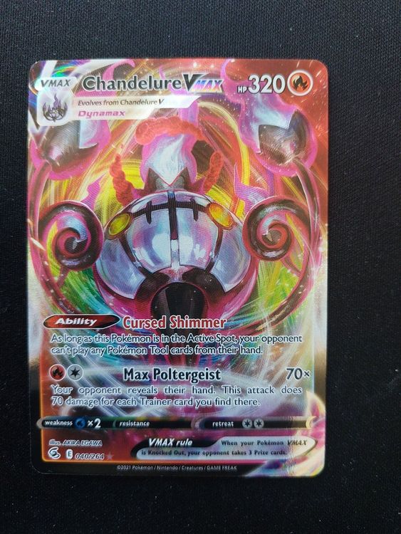 Chandelure Vmax (Gebraucht) in Biel für CHF 9.95 – mit Lieferung auf ...